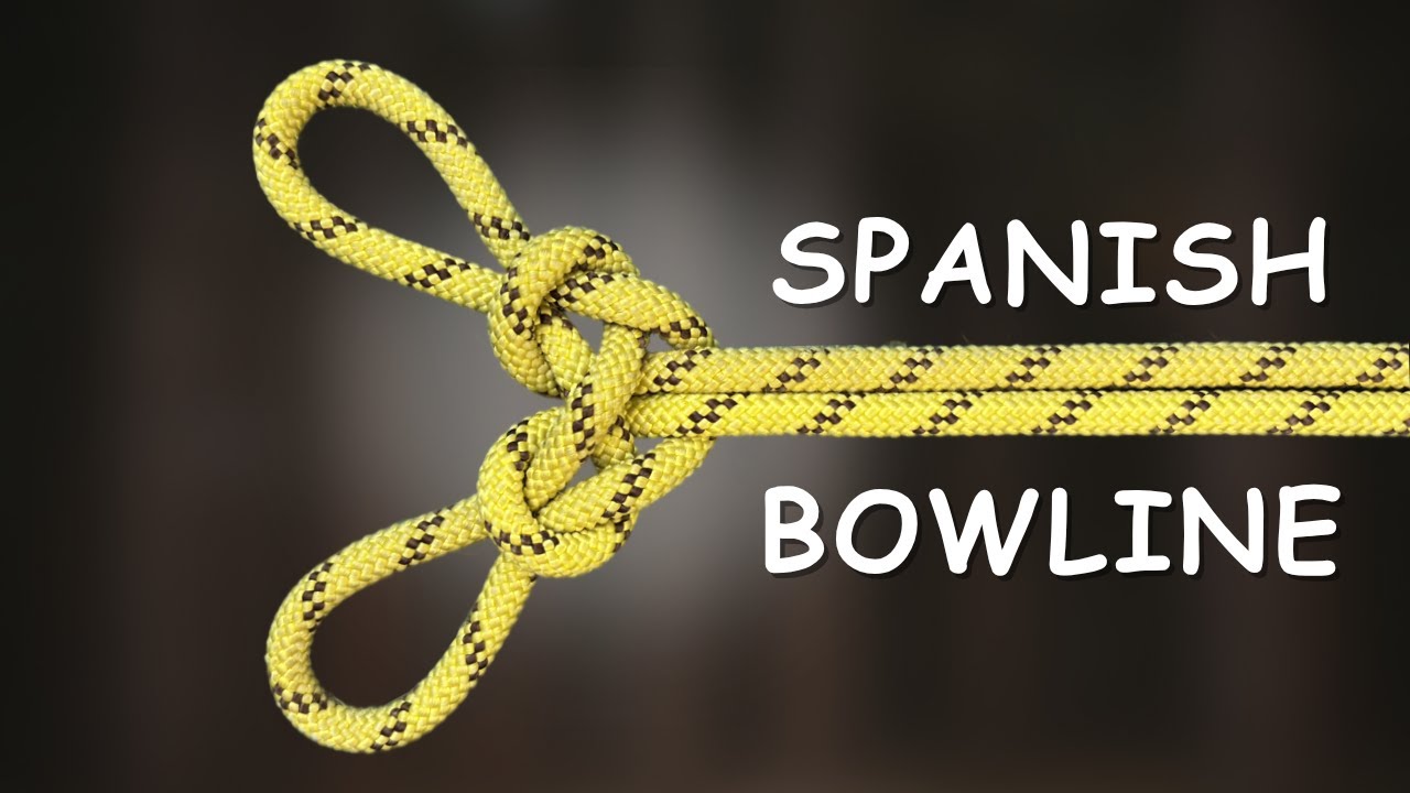 How to Tie a Spanish Bowline Knot (EASY Method) - YouTube
