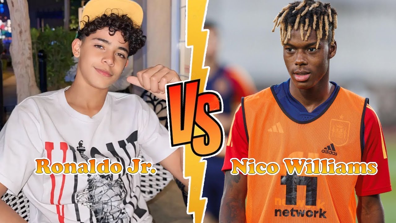 Cristiano Ronaldo Jr. VS Nico Williams Transformation ★ From Baby To ...