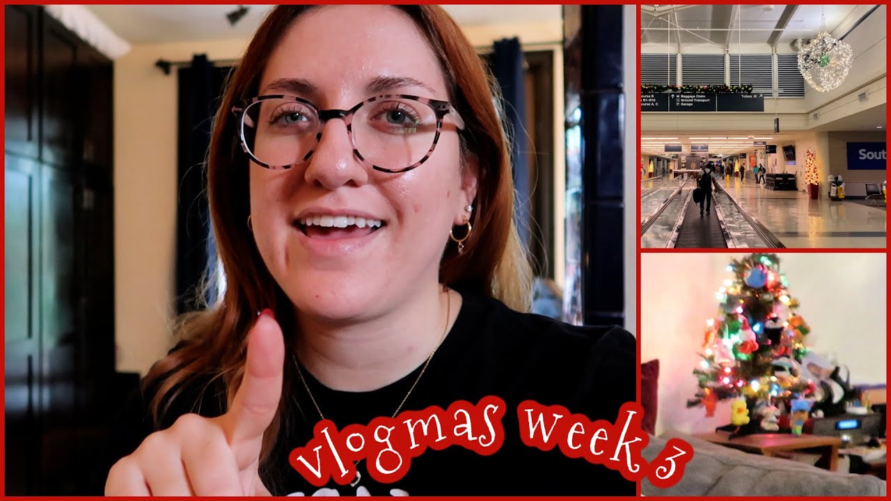 Last Week of Work, Survivor Chats & Flying Home! {vlogmas week 3} - YouTube