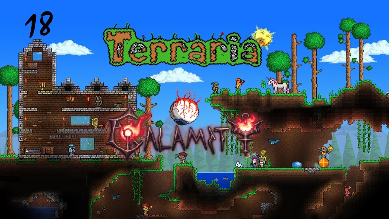 It's moving day for NPCs. Terraria Calamity MOD. Part 18 - YouTube