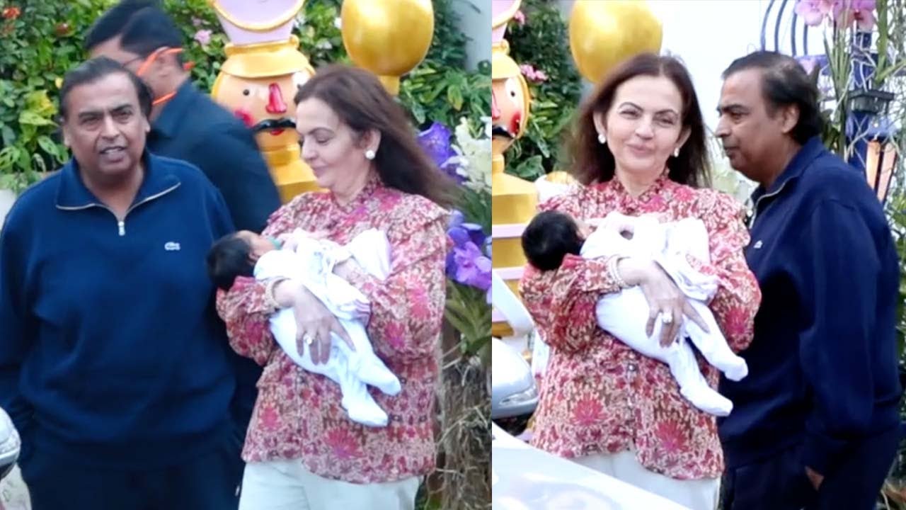 Nita Ambani and Mukesh Ambani welcome Twin babies of Isha Ambani ...