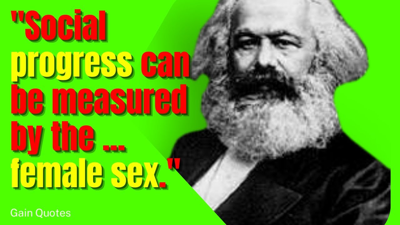 Karl Marx Quotes and Sayings | To Inspire Critical Thinking and Society ...
