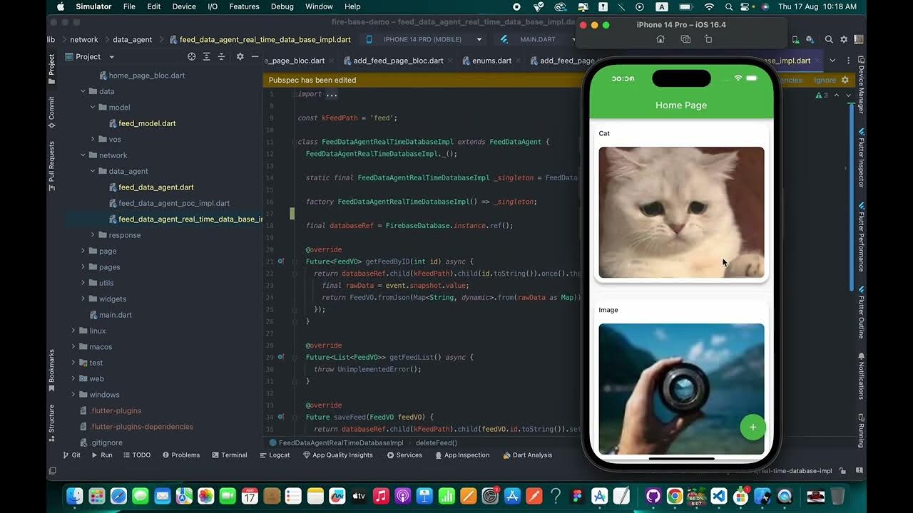 32 Realtimedatabase In Flutter Part2 Youtube