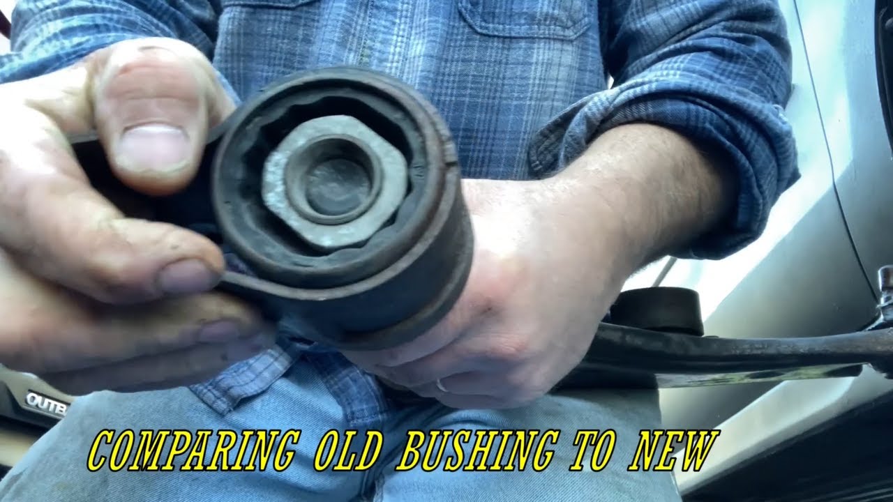 Replacing '06 -'10 Mazda 3 or 5 worn out lower control arm bushings ...