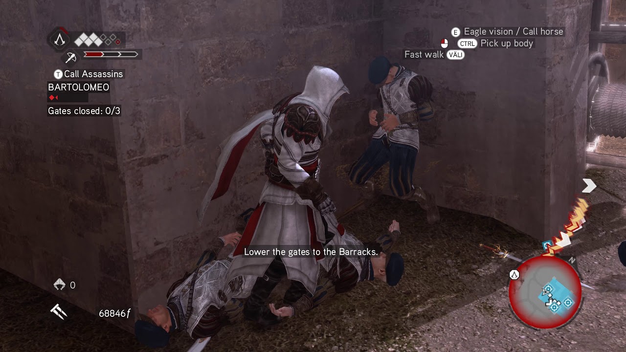 Assassin's Creed Brotherhood (Deluxe) Walkthrough Part 63 / Gatekeeper ...