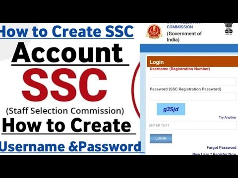 SSC Registration Kaise Kare || How To Create SSC User ID || 2023 ...