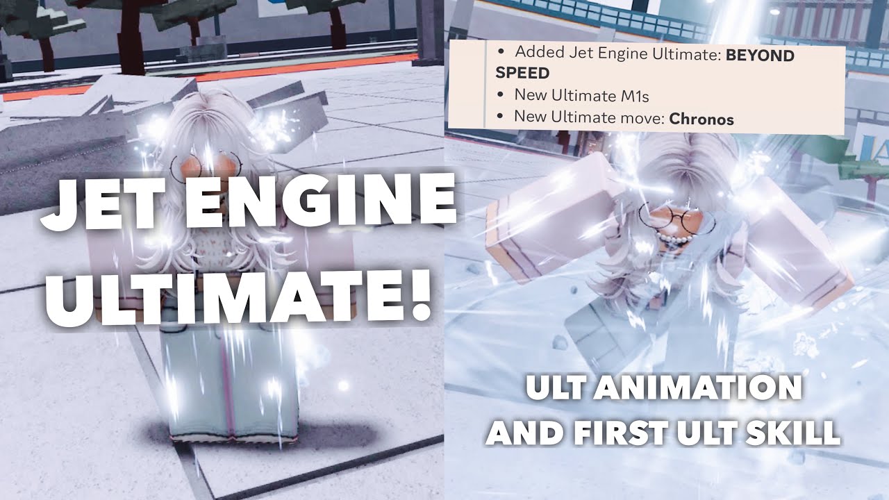 NEW Jet Engine Skill & Ultimate Showcase | Heroes Battlegrounds - YouTube
