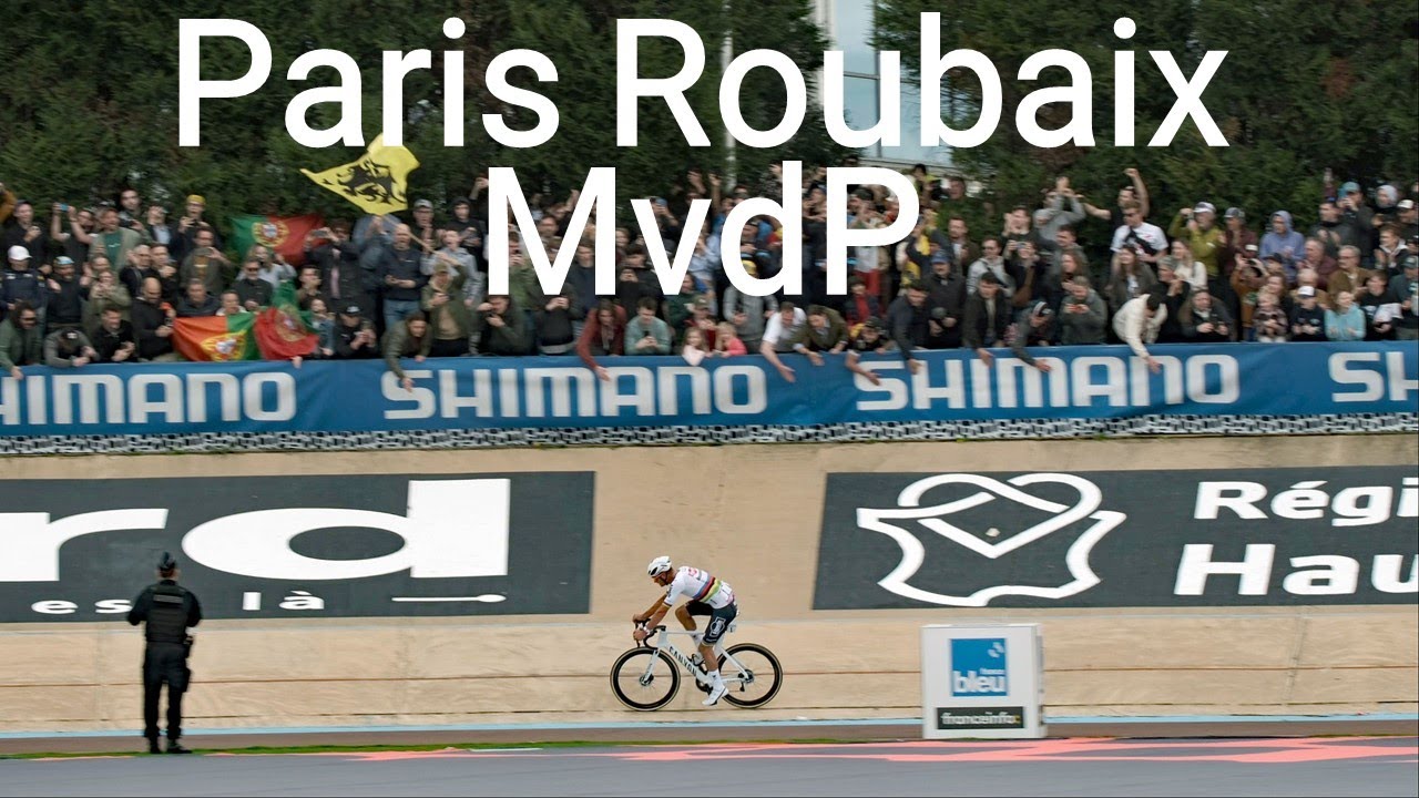 Paris-Roubaix 2024: We Watched MvdP Win! (4K) - YouTube