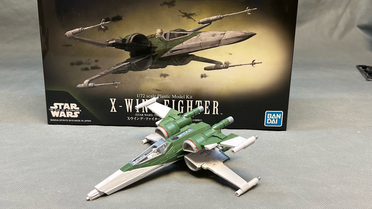 X-Wing Fighter Model by Bandai: Day 3 - YouTube