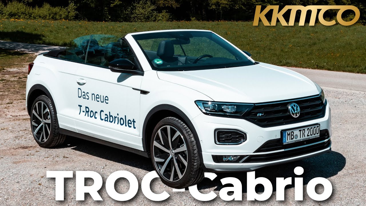 VW T-Roc Cabrio R-Line (2020) | Review | Test | Fahrbericht - YouTube