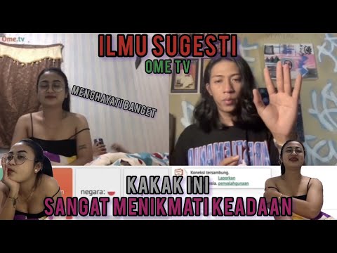 TES ILMU SUGESTI KE CEWE OME TV || EH MALAH KE ENAKAN