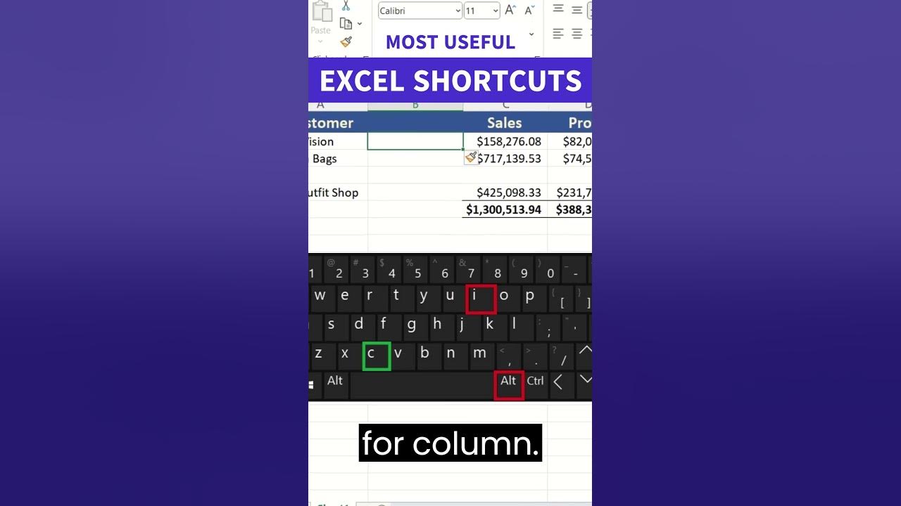 Top Excel Shortcuts for working with Data - YouTube