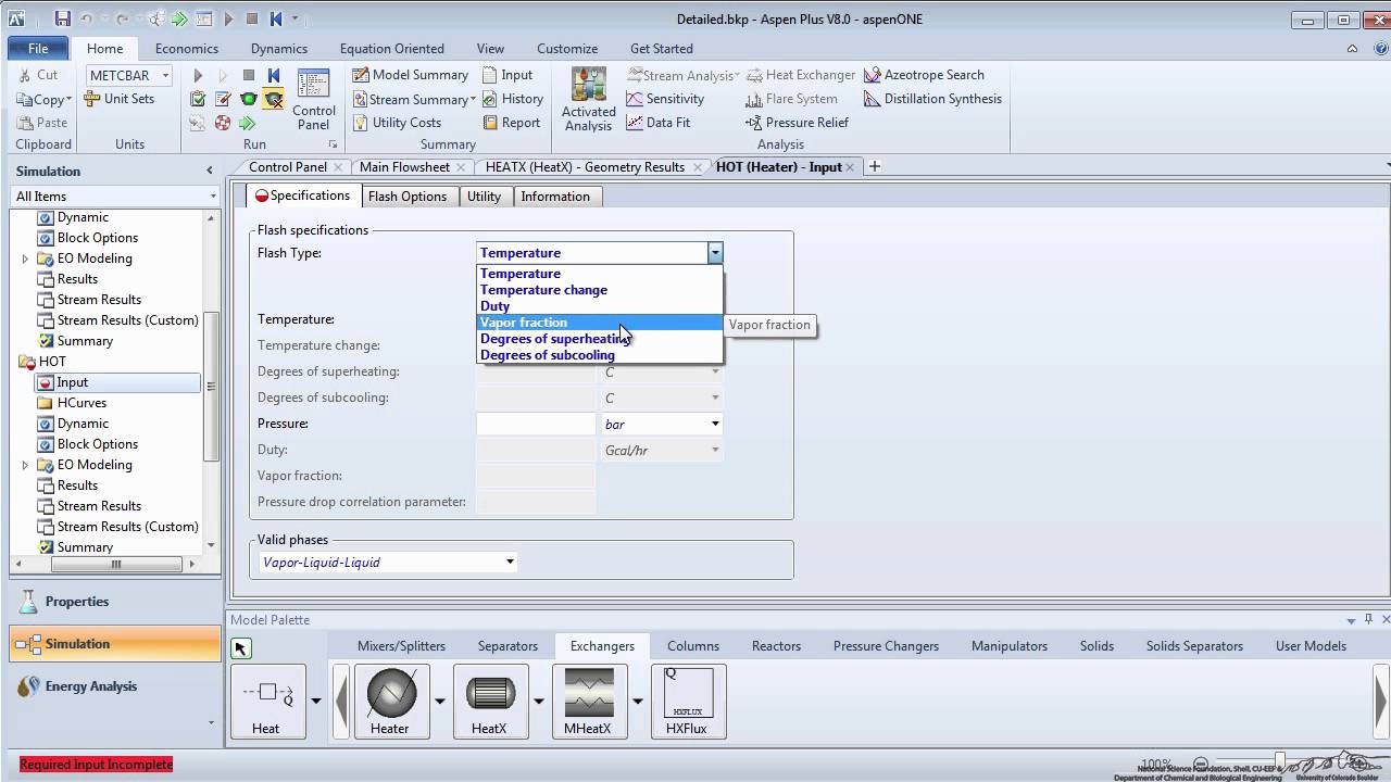 Aspen Plus: Double Heater Method - YouTube