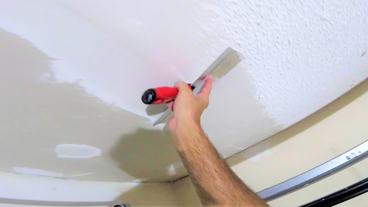 Drywall Ceiling Repair Joint Compound | Shelly Lighting