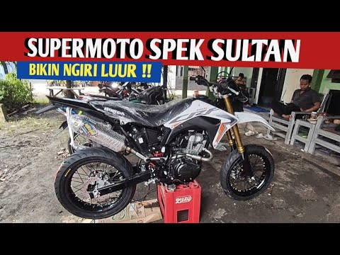 MODIFIKASI CRF SUPERMOTO ALA-ALA SULTAN Lokasi Kendal Jateng