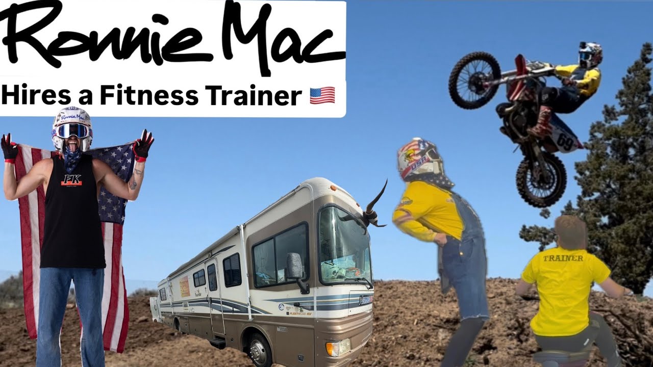 Ronnie Mac Hires a Fitness Trainer 🇺🇸 - YouTube