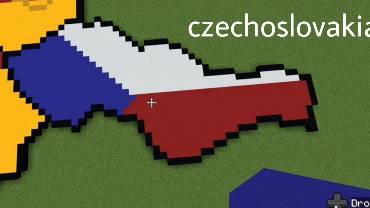 how to build historic countries in minecraft (czechoslovakia) - YouTube