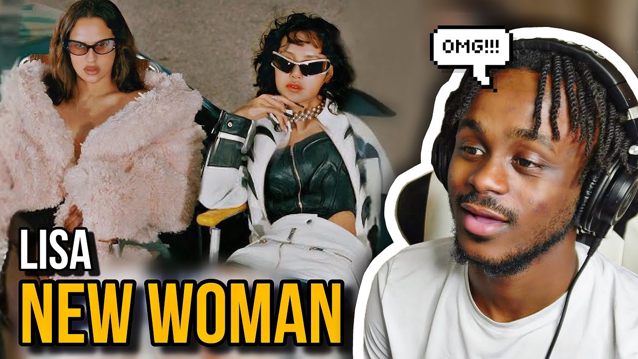 SHE IS NOT REAL..! | LISA - NEW WOMAN feat. Rosalía (Official Music ...