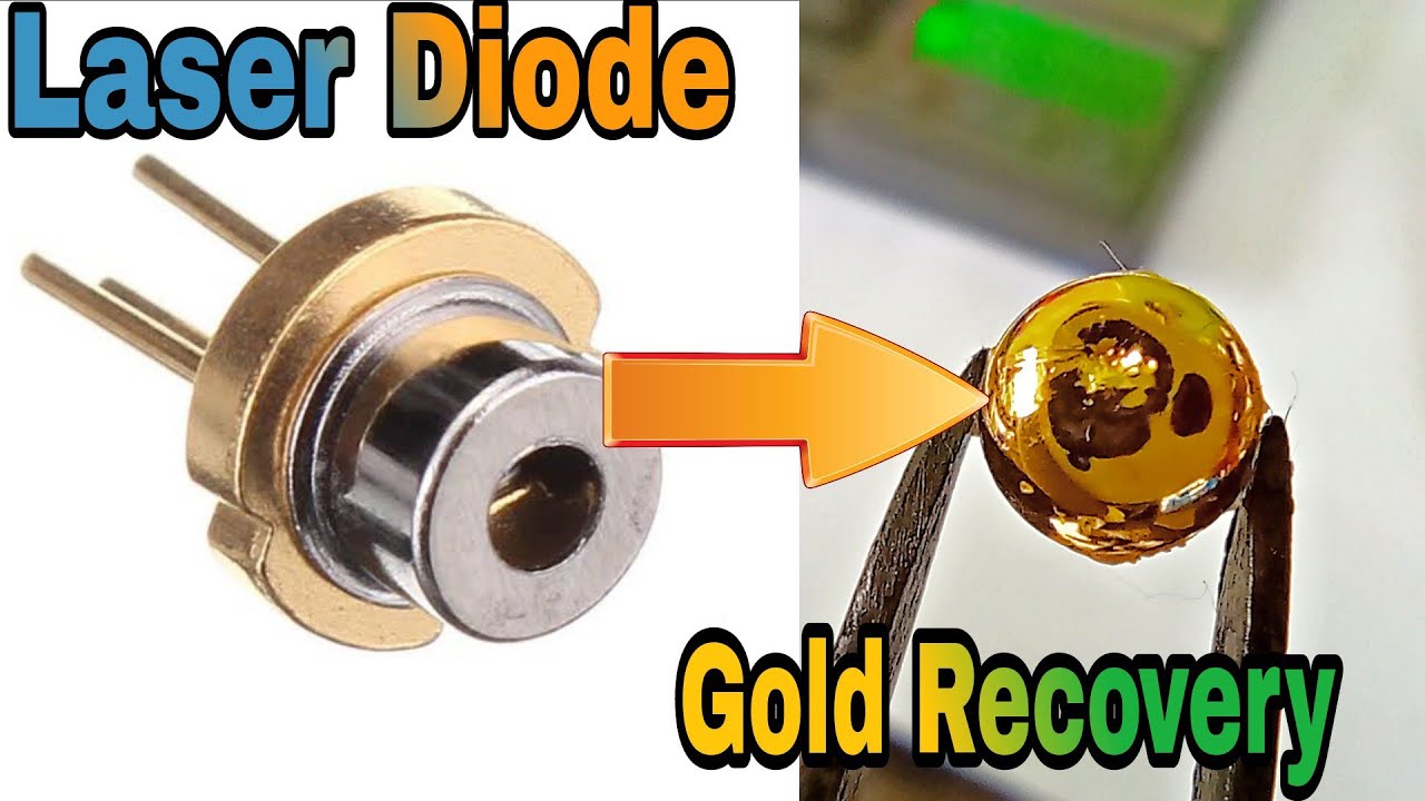 Laser Diode Gold Recovery | Computer CD ROM Gold Recovery | Recover ...