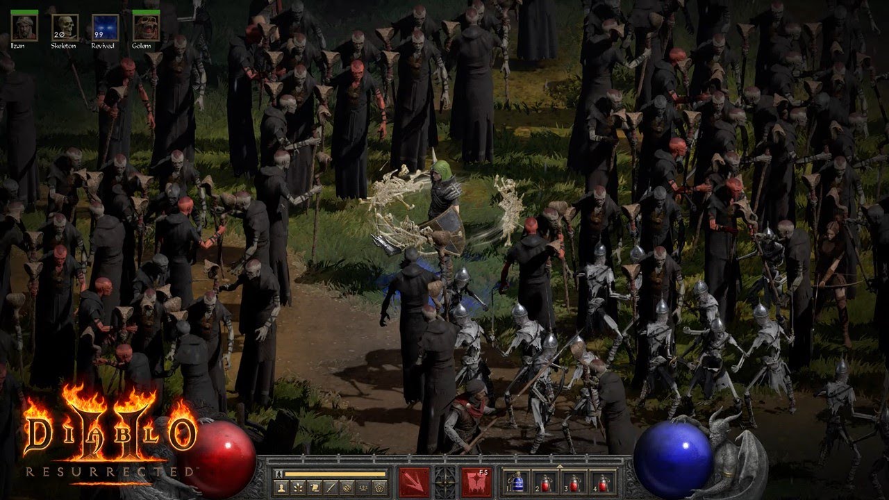 Cow Level + Uber Mephisto, Diablo, Baal Boss Fight - Diablo 2 ...