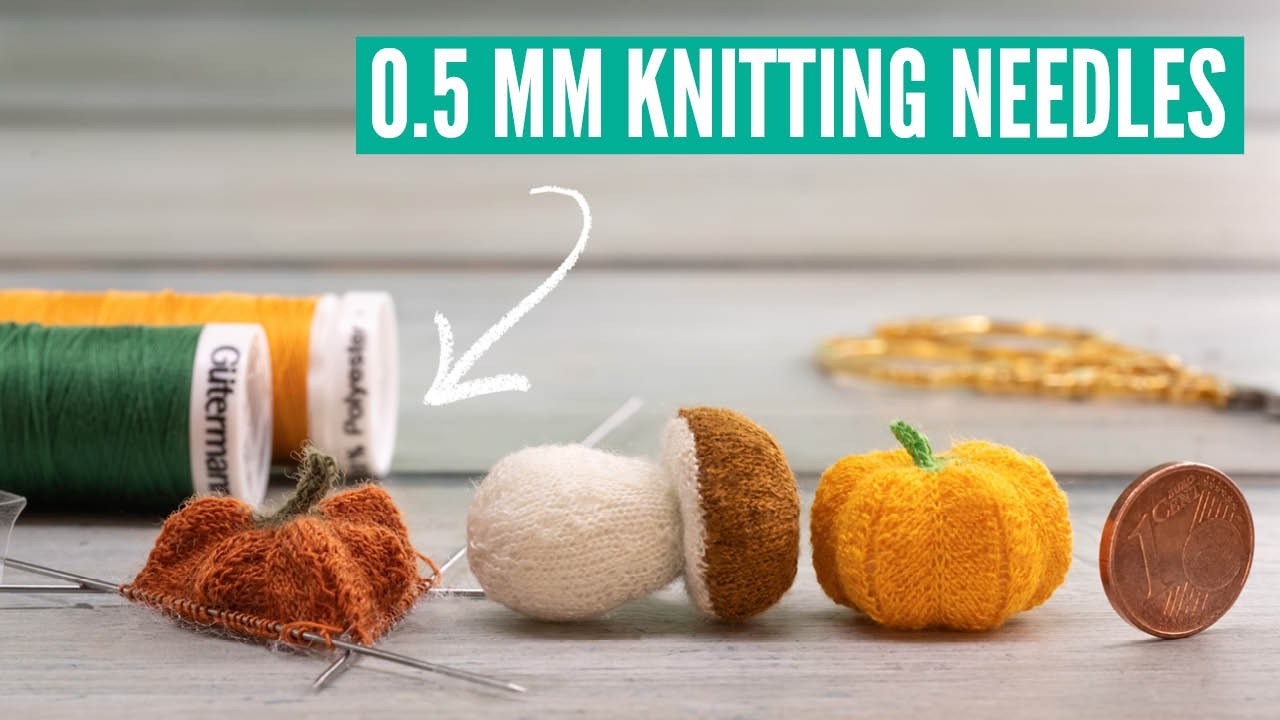 Micro knitting | Much easier than you think - YouTube