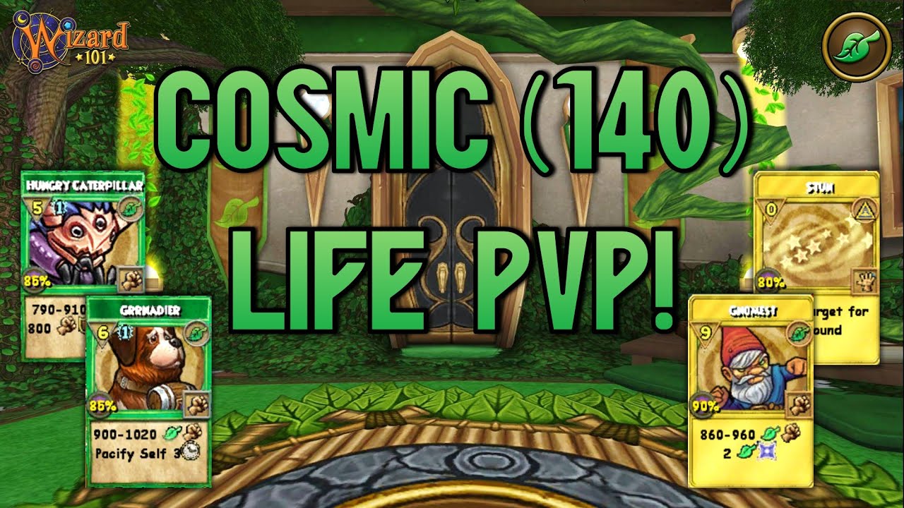 Wizard101: MAX LIFE PvP (140): The Most INTENSE Match Ever! - YouTube