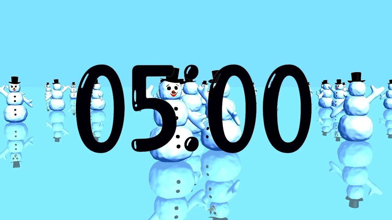 5-Minute Winter Wonderland Timer for Classroom Management - YouTube