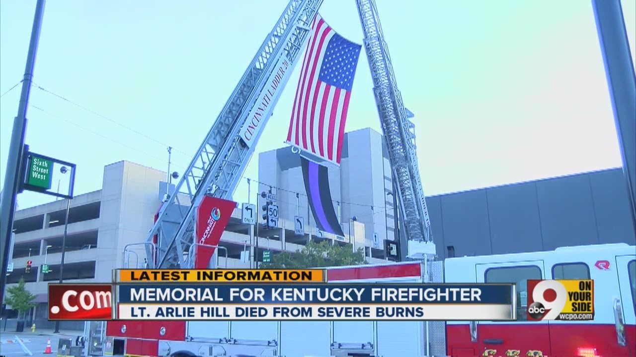 Kentucky firefighter mourned - YouTube