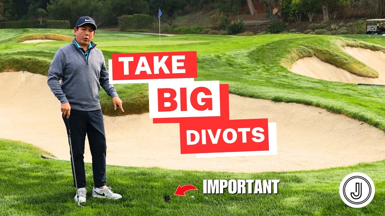 How To Get Out of the Rough.. Take Big Divots! - YouTube