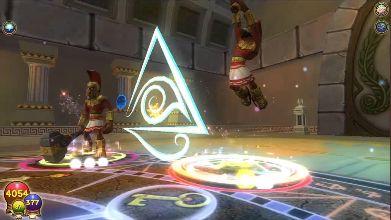 Wizard101 Aquila test realm (Mount Olympus Dungeon Solo) - YouTube