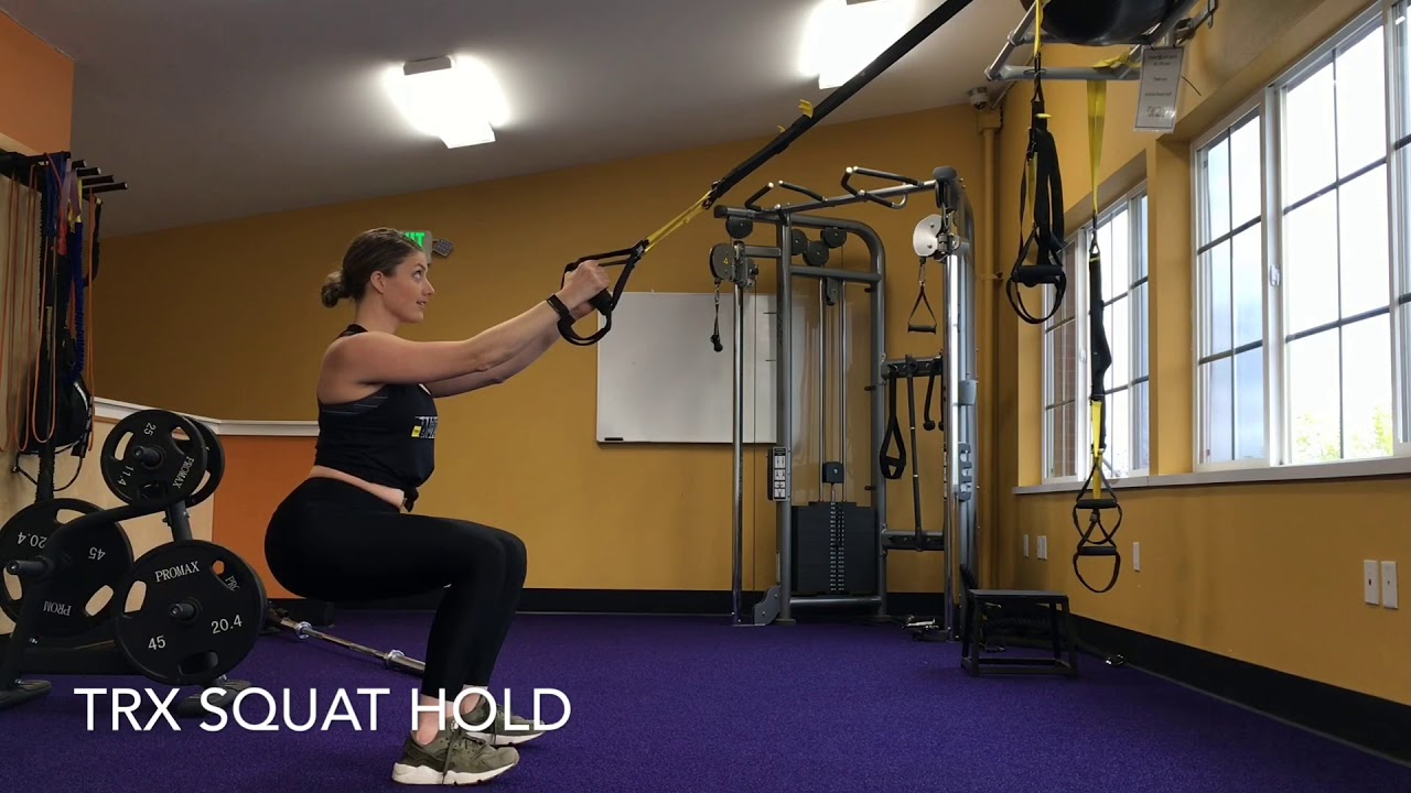 TRX Squat Hold - YouTube