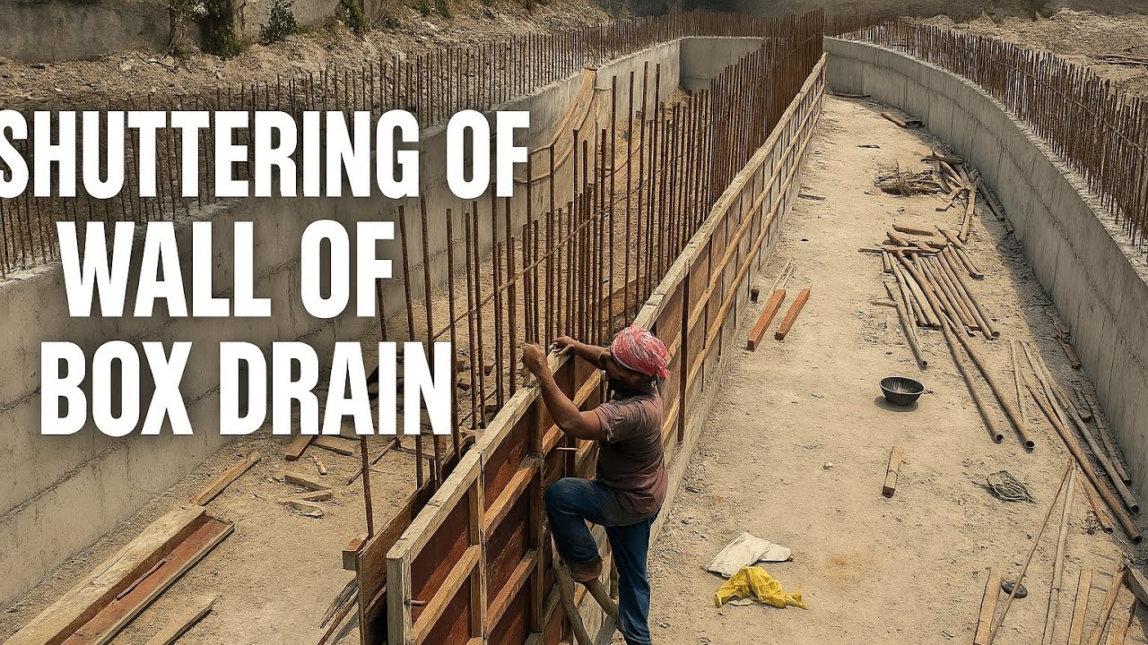 “Shuttering of Wall – RCC Box Drain in Progress” - YouTube