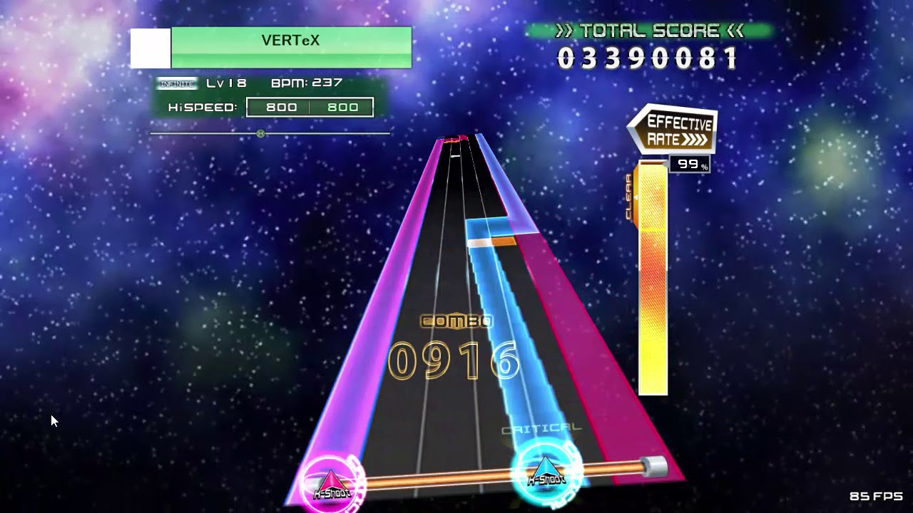 【K Shoot MANIA】VERTeX / Hiro (創作譜面) - YouTube