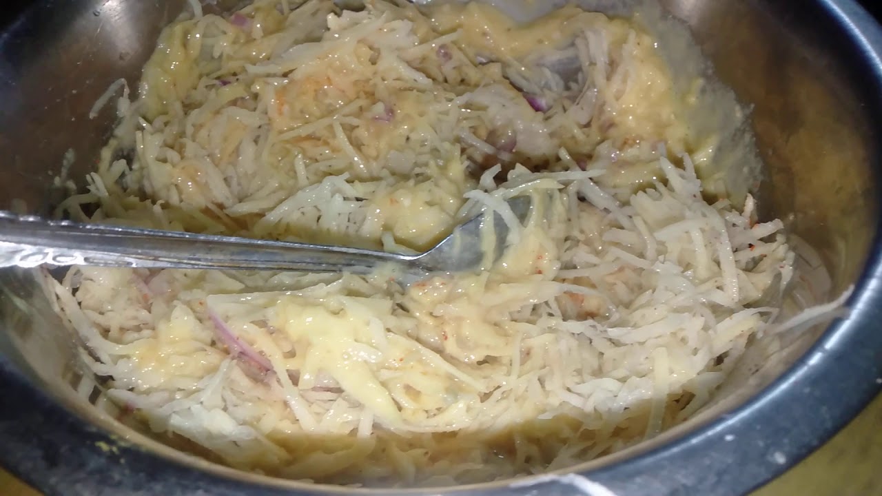 Potato pancake recipe 😋 (aaluko gilo-roti) #homecook - YouTube