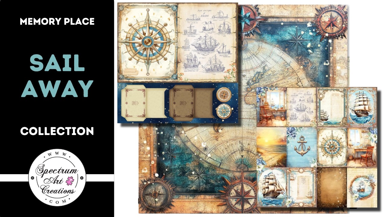 **GIVEAWAY** Sail Away Nautical Line by Memory Place # ...