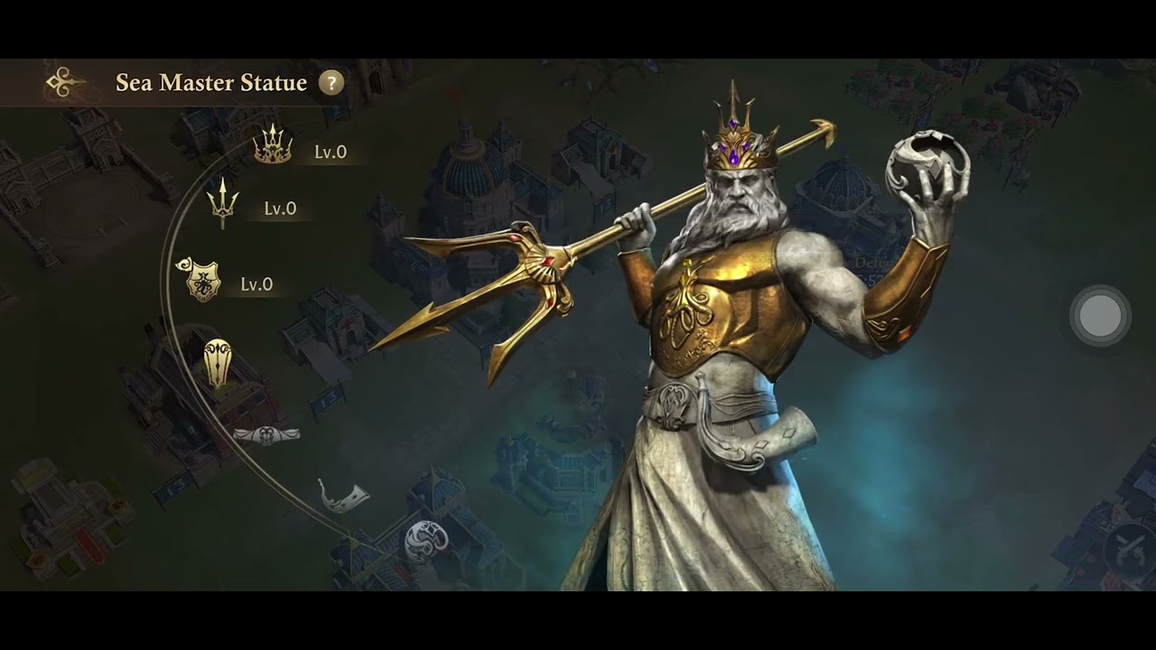 Stormshot Sea Master Statue - YouTube