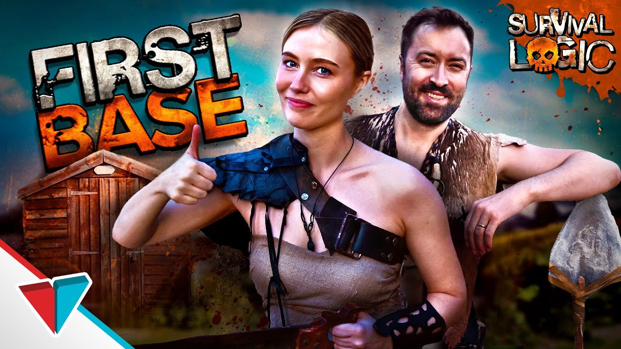 Building your first base in a survival game - YouTube