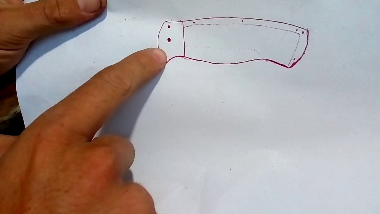 Como fazer um canivete artesanal part1 - YouTube