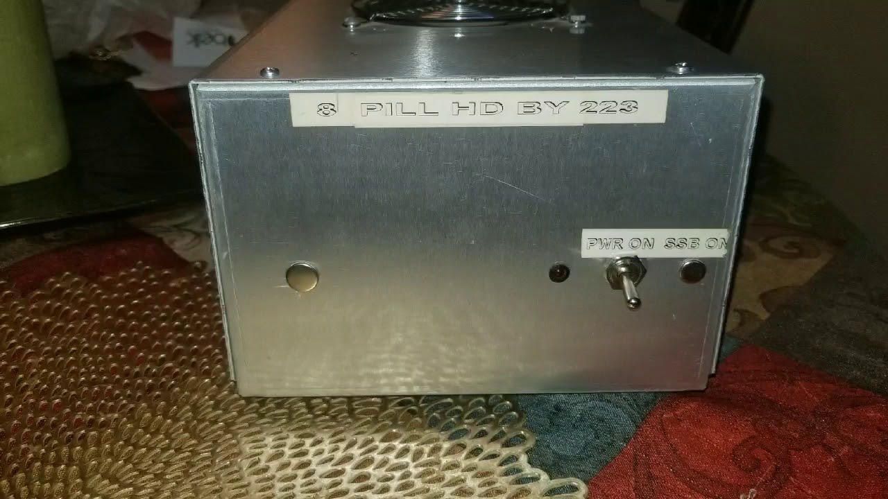 8 pill amplifier - YouTube