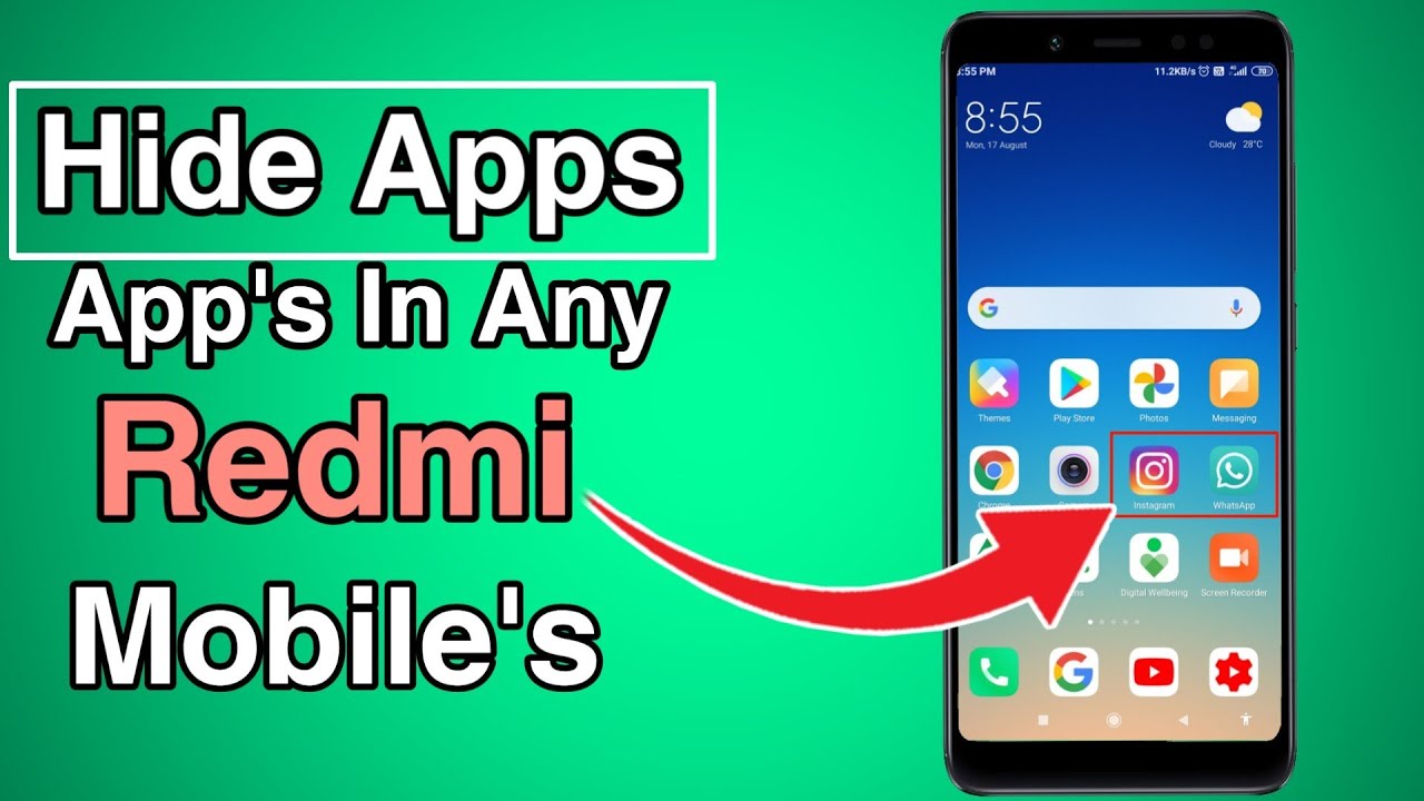 How To Hide App's In Any Redmi Phone || Hide App's In Miui - YouTube