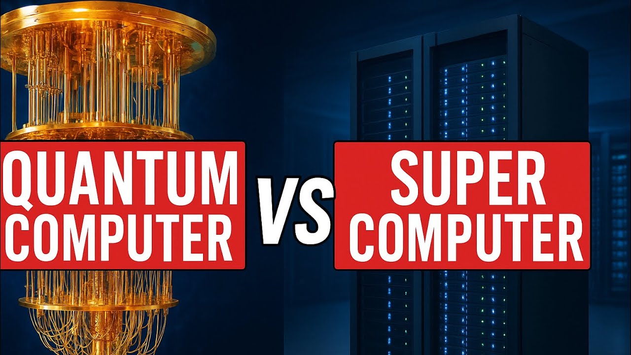 Supercomputer vs. Quantum Computer: 10,000 Years vs. 200 Seconds! - YouTube