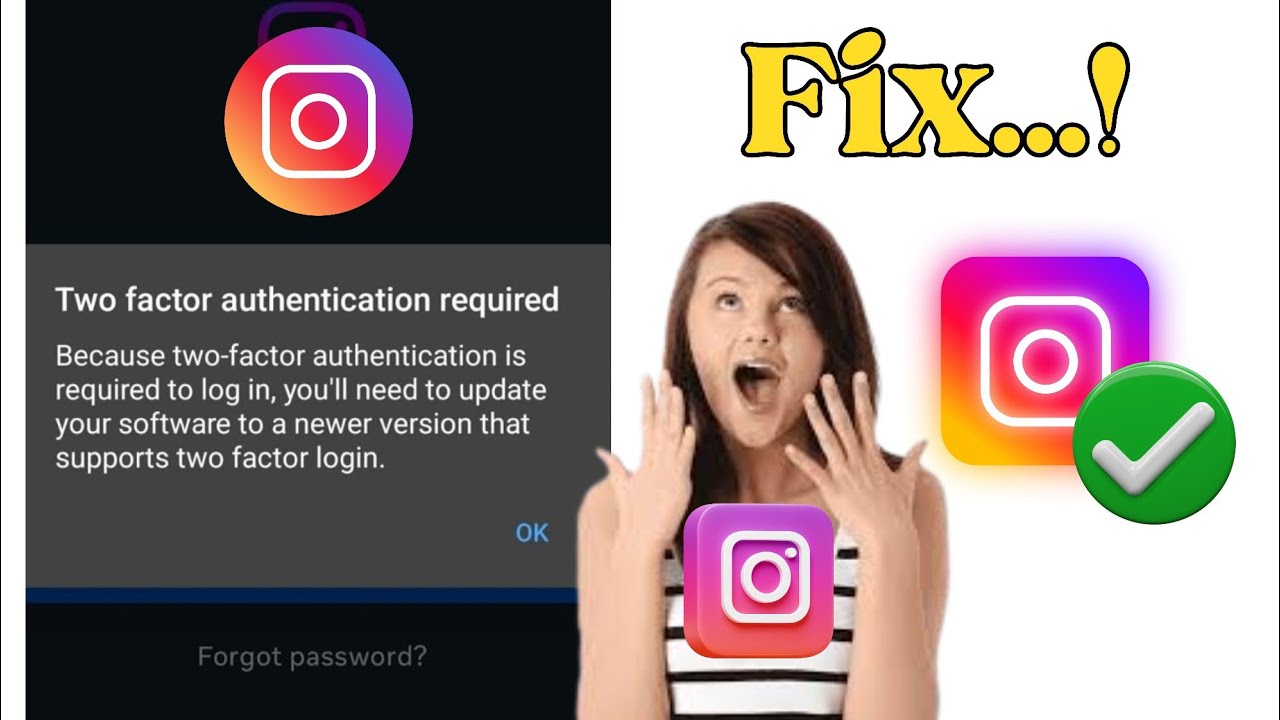 How To Fix Two factor authentication required Instagram login problem 2025 - YouTube