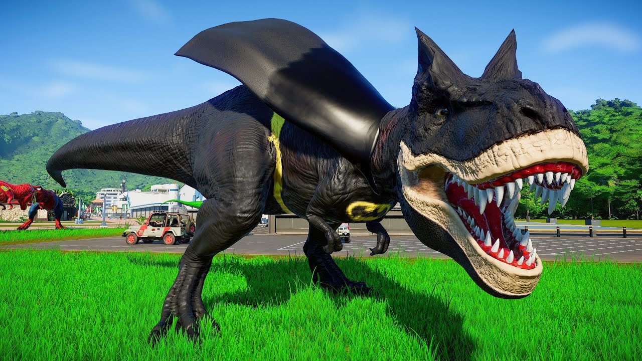 ALL SuperHero Dinosaurs Battle in Jurassic World |Dinosaur Pro 8 ...