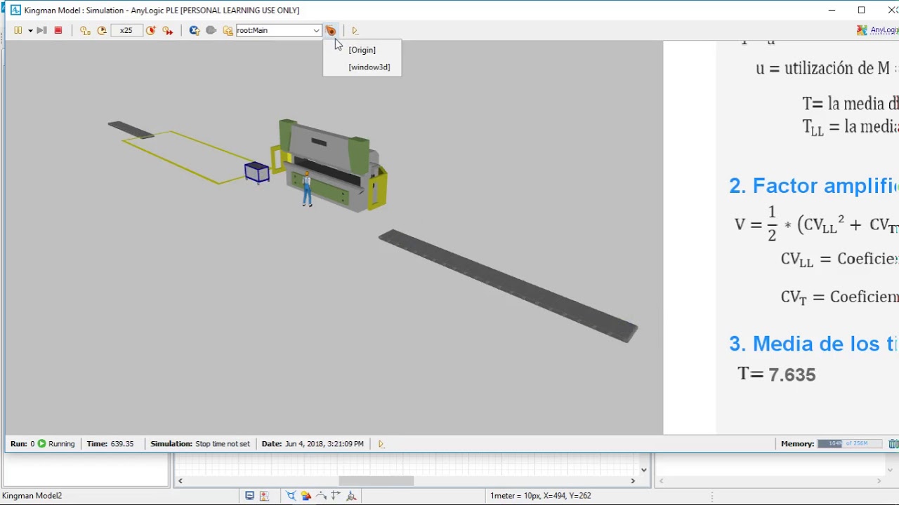 Fórmula de Kingman & AnyLogic - YouTube