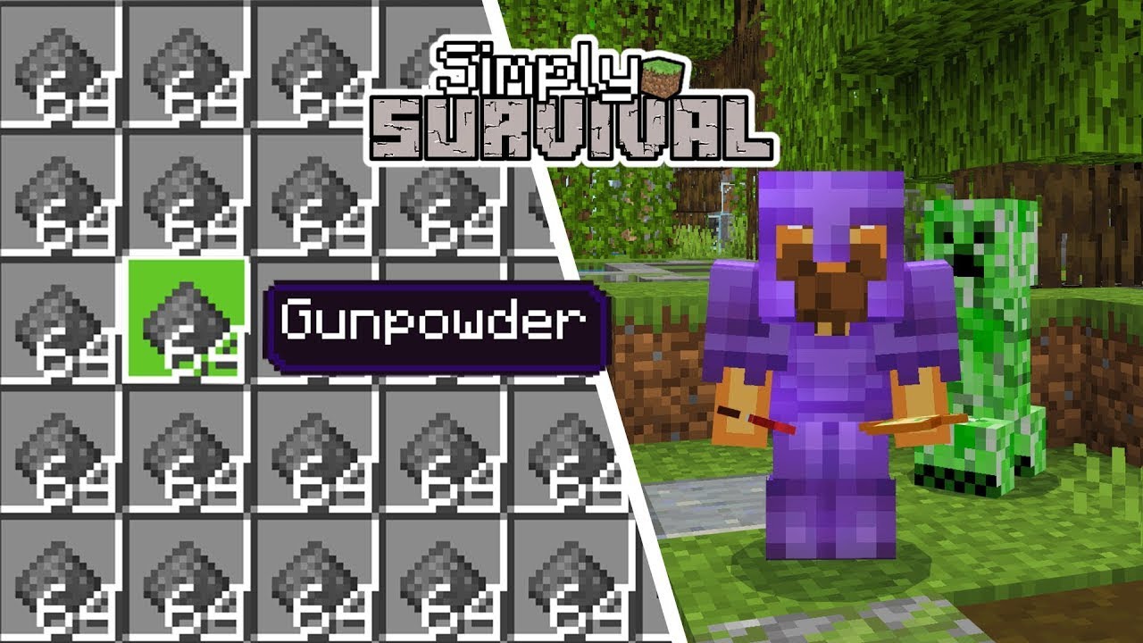 BEST 1.19 & 1.18 Creeper Gunpowder Farm Minecraft PE/Bedrock Edition ...