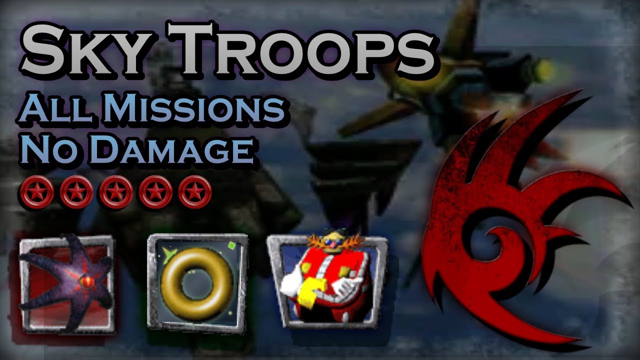 Shadow the Hedgehog (Reloaded 1.0) - Sky Troops - All Missions, Red ...