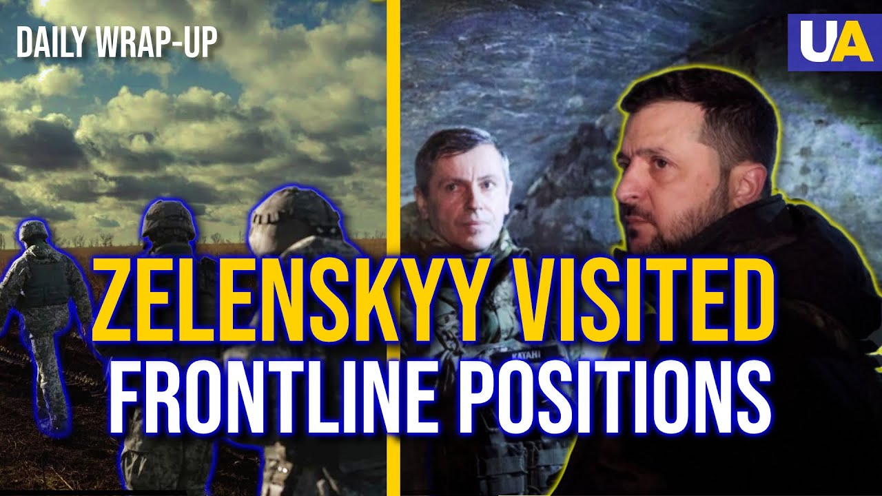 Zelenskyy visited frontline positions of the Ukrainian warriors - YouTube