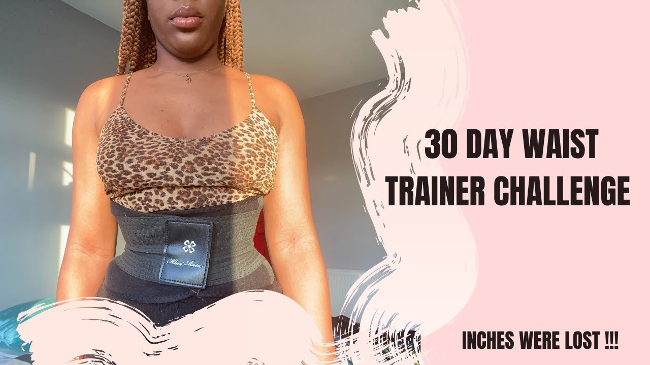 30 DAY WAIST TRAINER CHALLENGE JANUARY 2021 - YouTube