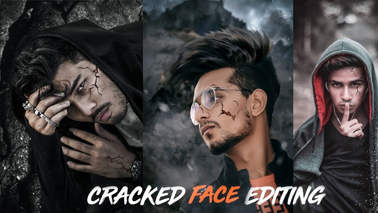 Edit Like vijay mahar cracked face Editing tutorial in photoshop | 3D ...