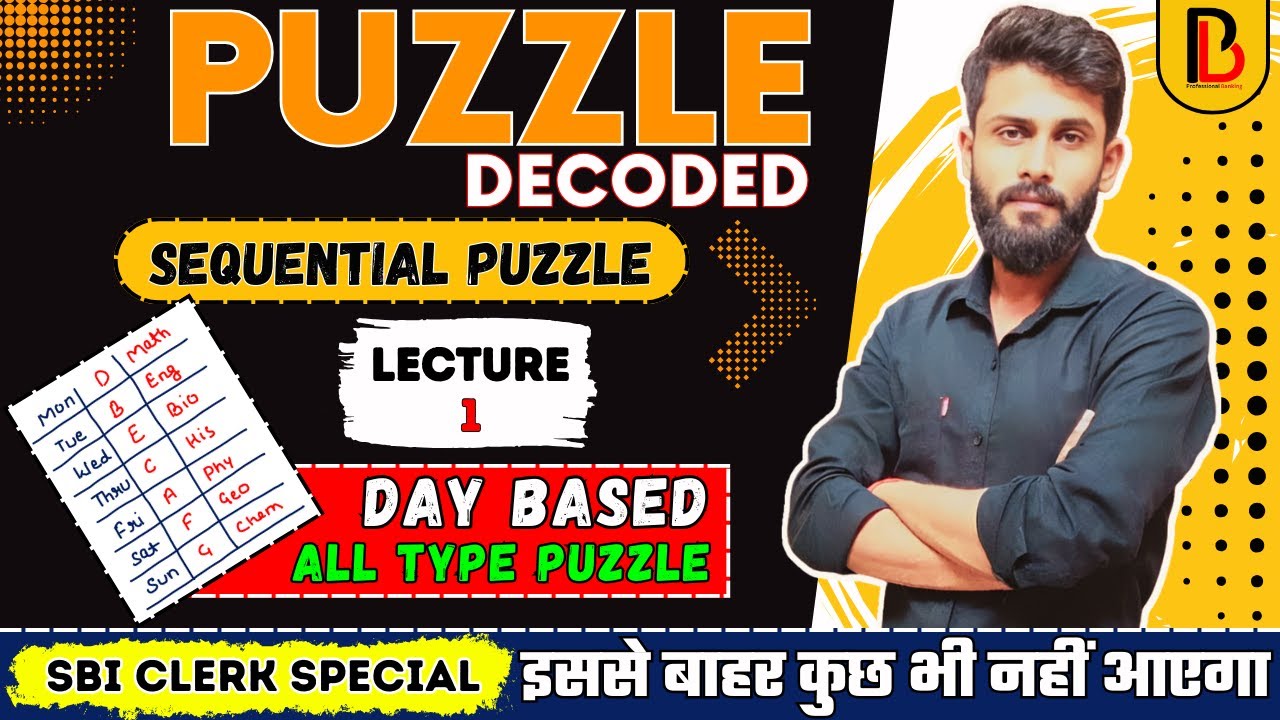 Cracking Bank Exam Puzzles: Tips and Tricks for Success || Day Based ...